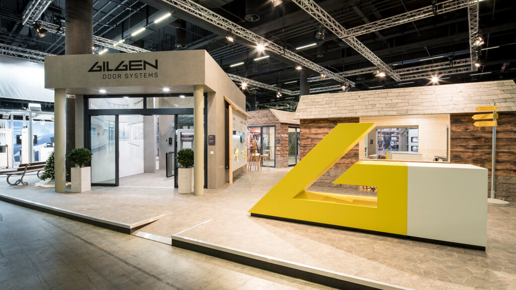 Gilgen Door Systems AG - Swissbau Basel - Messestand - Frey & Frey